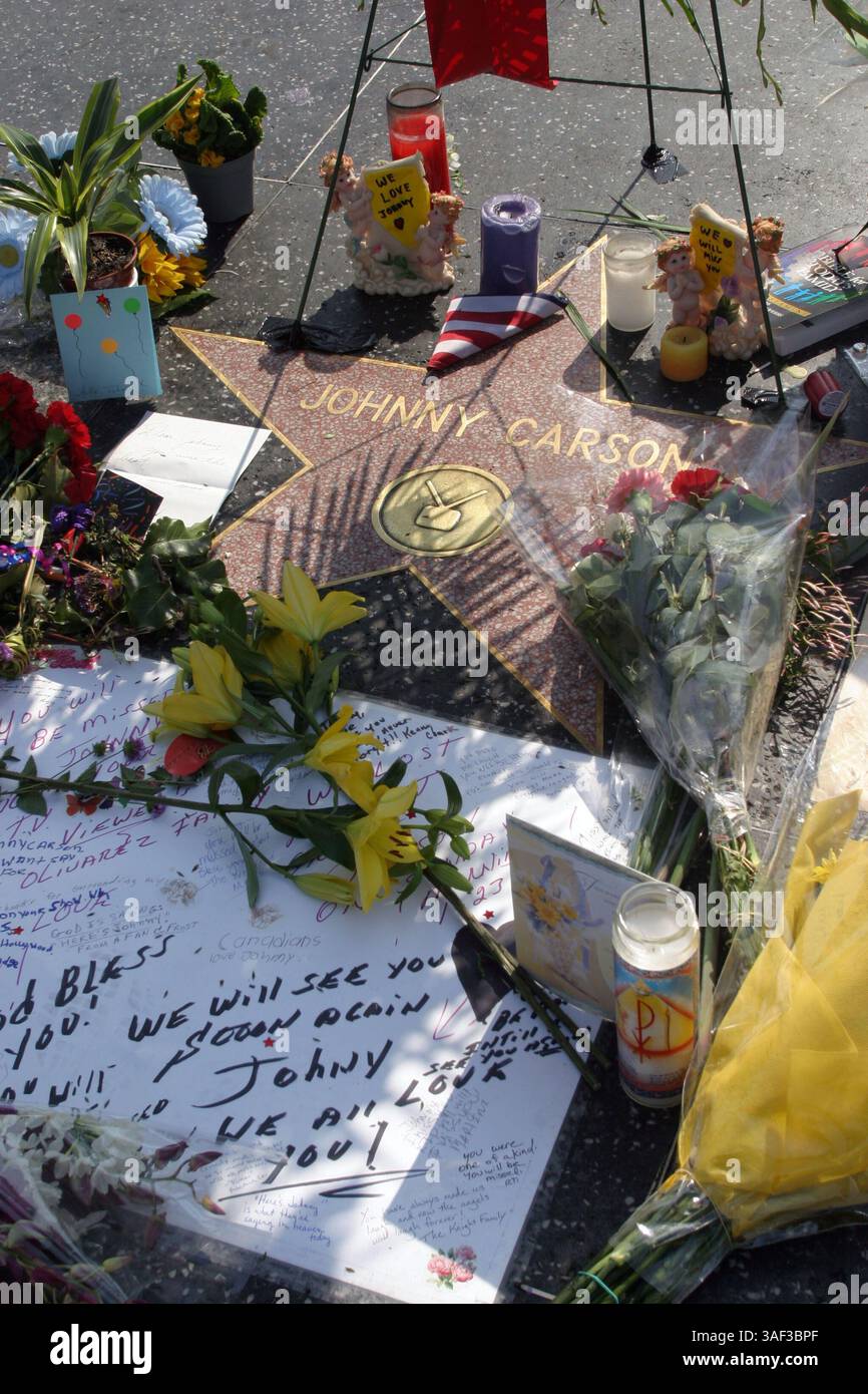 Jan 24, 2005; Hollywood, California, USA; TV Talk show host JOHNNY ...