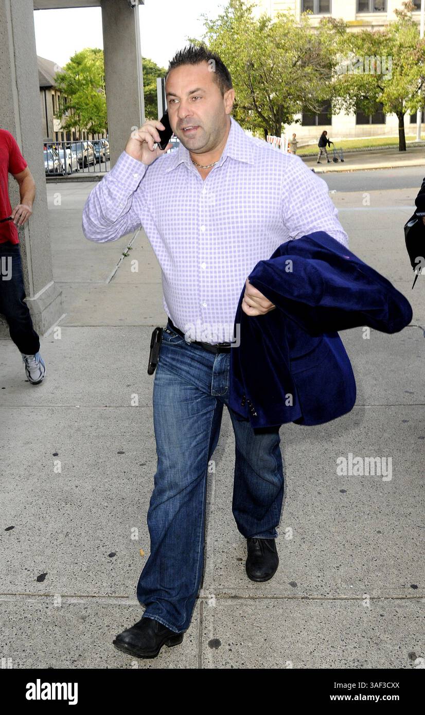 Joe Guidice arrives at Passaic County Courthouse in Paterson for a ...