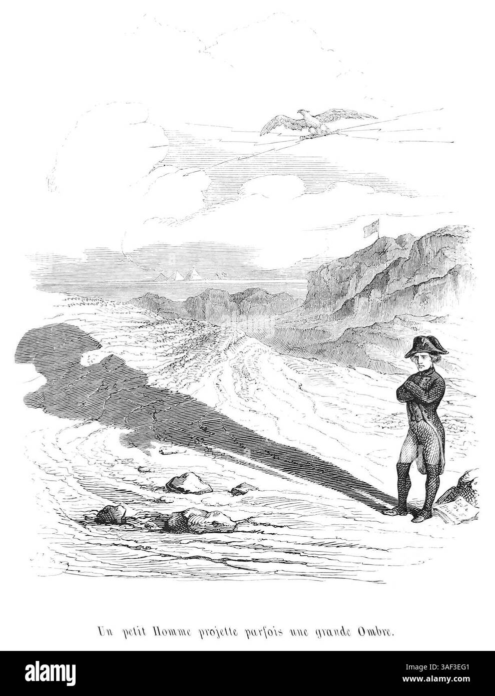 Illustration by J.-J. Grandville from an 1845 French book of 100 ...