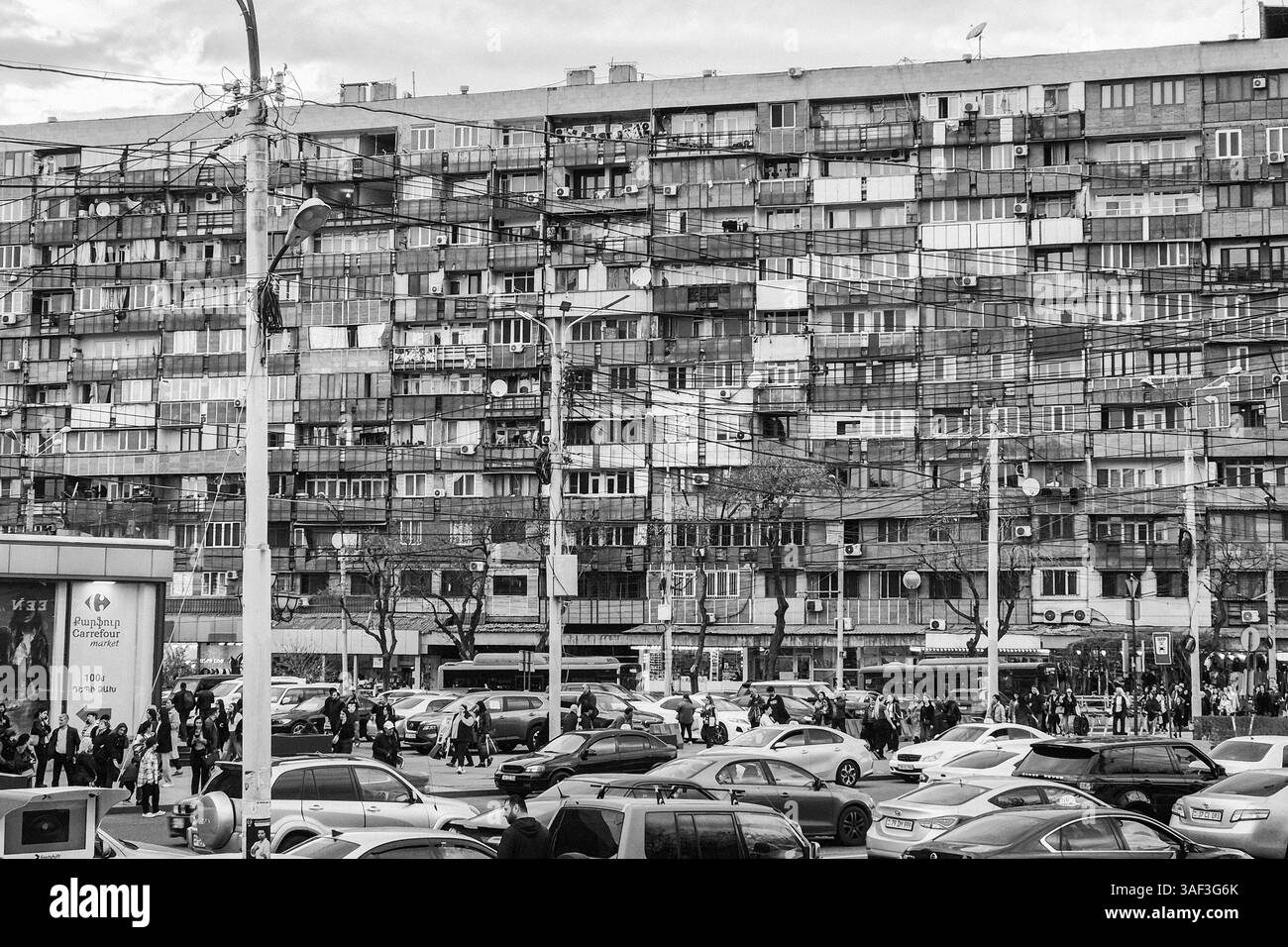 Armenia, Yerevan, Soviet-era public housing Stock Photo - Alamy