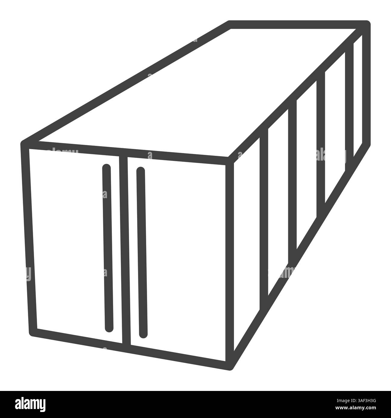 Container terminal port in Cut Out Stock Images & Pictures - Alamy