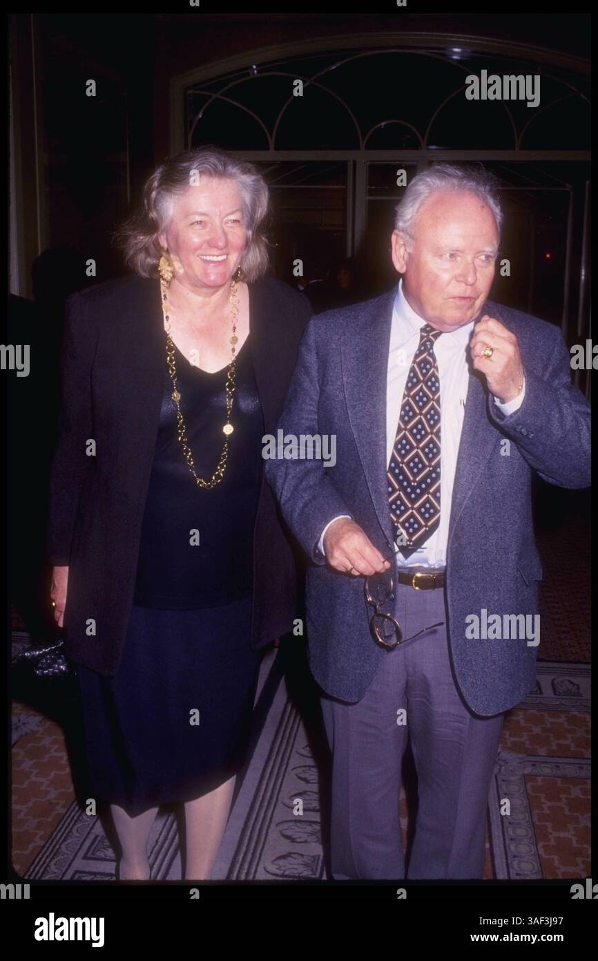 1994; Hollywood, CA, USA; Actor CARROLL O'CONNOR, TV's 'Archie Bunker ...