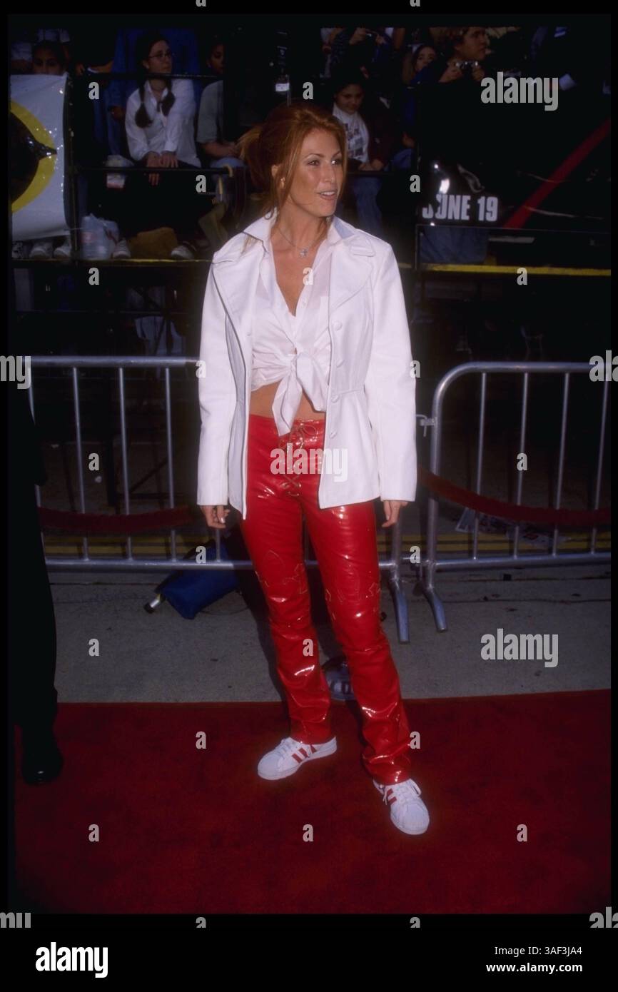 June 11, 1998; Hollywood, CA, USA; Actress ANGIE EVERHART attends the ...