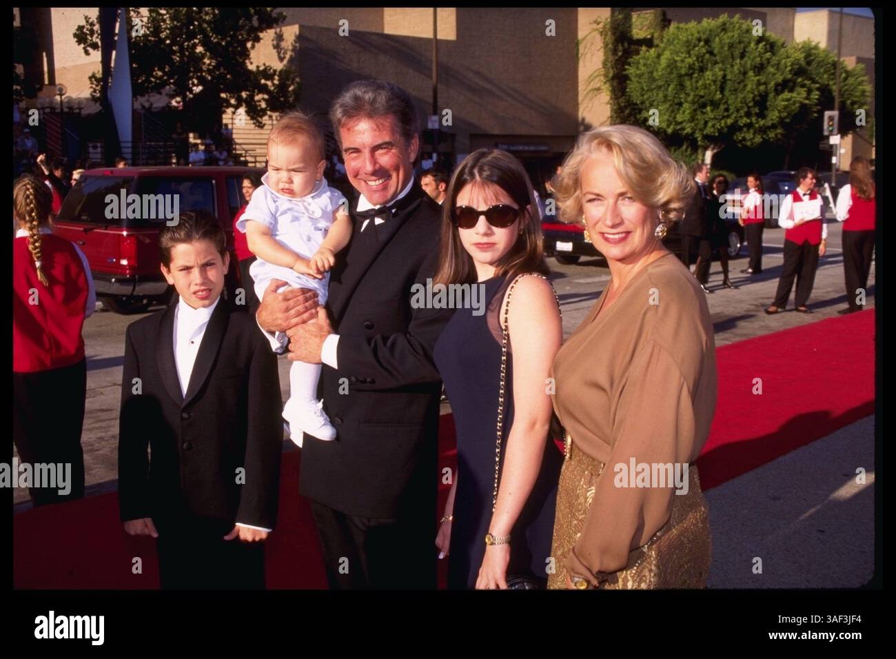 September 9, 1995; Hollywood, CA, USA; JOHN WALSH, REVE WALSH and ...