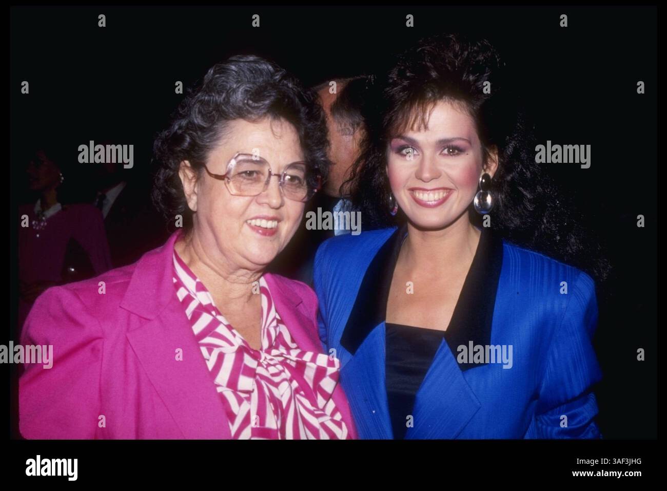 May 1987; Hollywood, CA, USA; MARIE OSMOND and her mother OLIVE attend ...