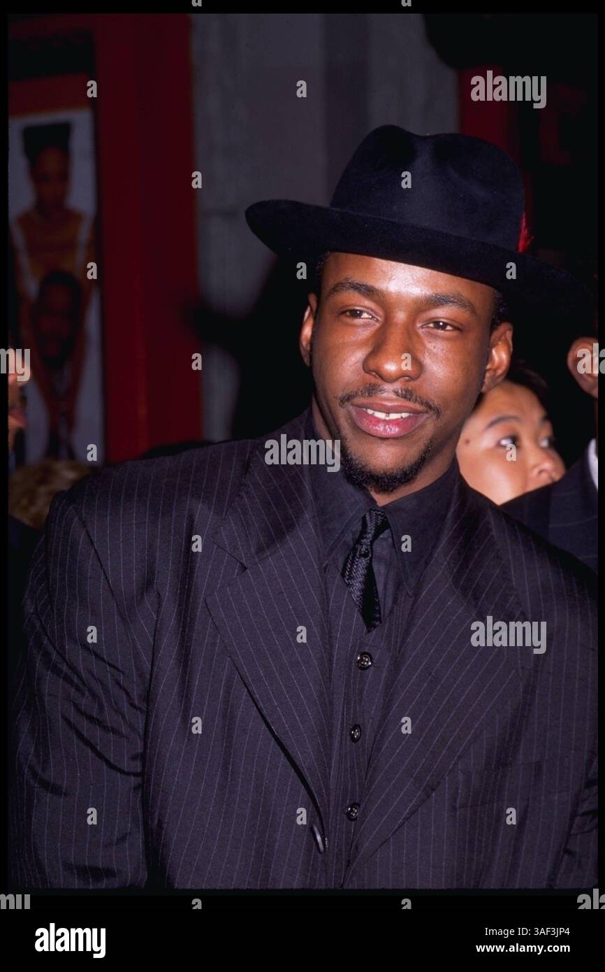 April 2, 1996; Hollywood, CA, USA; BOBBY BROWN attends the premiere of ...