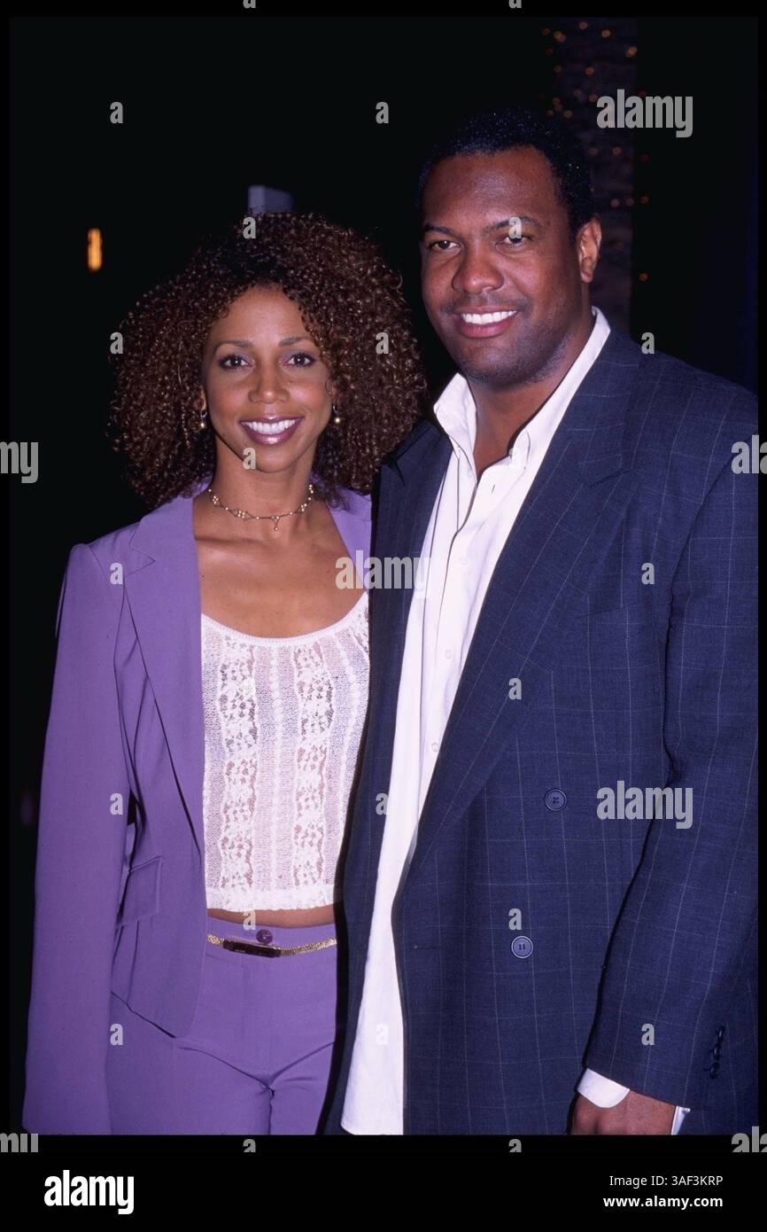 March 18, 1997; Hollywood, CA, USA; HOLLY ROBINSON and RODNEY PEETE ...