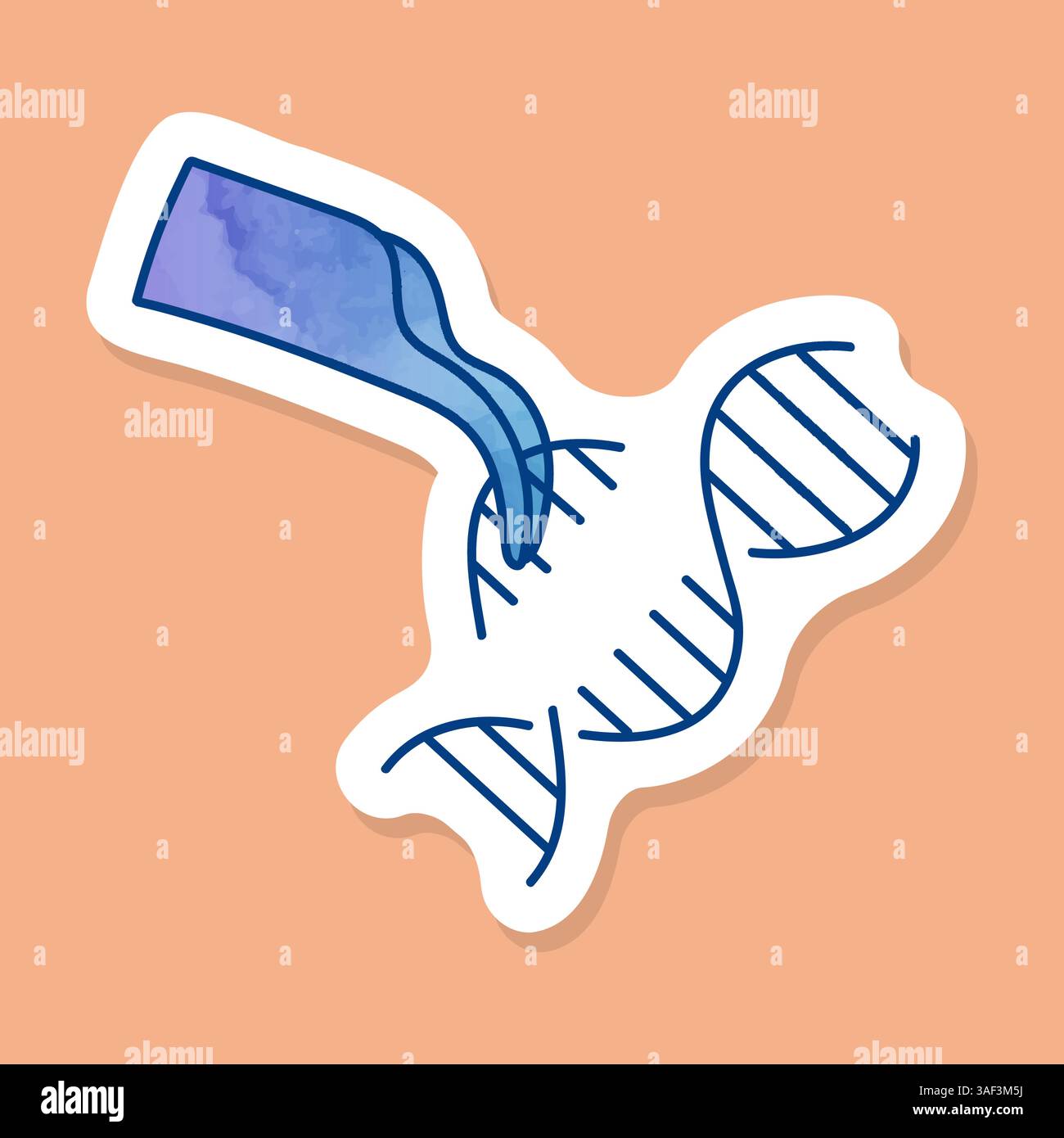 Artificial intelligence mutation Stock Vector Images - Alamy