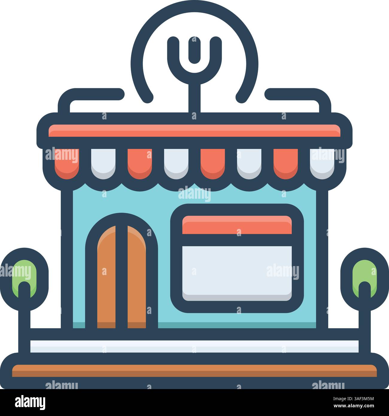 Icon for restaurant, cafeteria Stock Vector Image & Art - Alamy