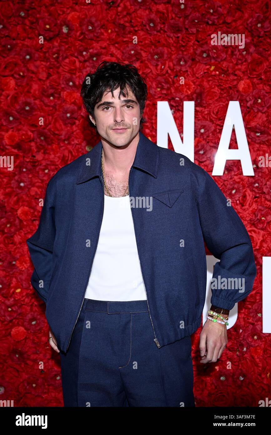 Jacob Elordi poses for a photograph on the red carpet for the ...