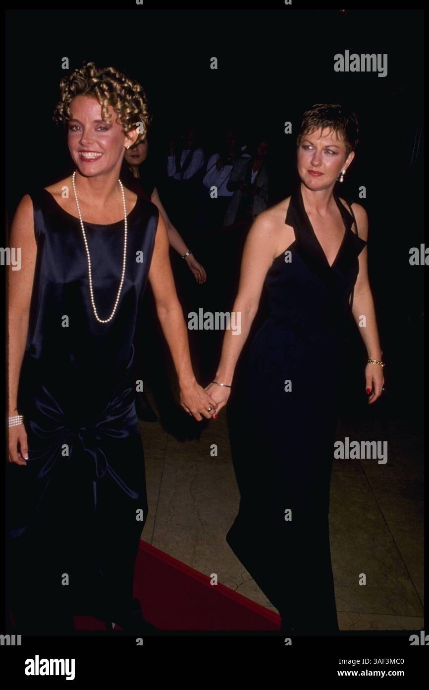 January 28, 1995; Hollywood, CA, USA; AMANDA BEARSE and girlfriend DEL ...