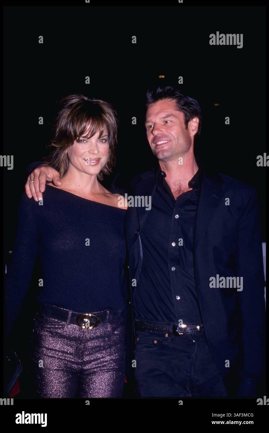 March 18, 1997; Hollywood, CA, USA; HARRY HAMLIN and LISA RINNA attend ...