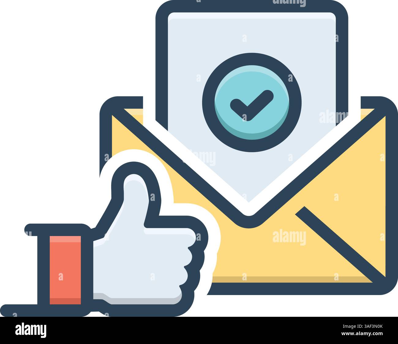 Confirmation message Stock Vector Images - Alamy
