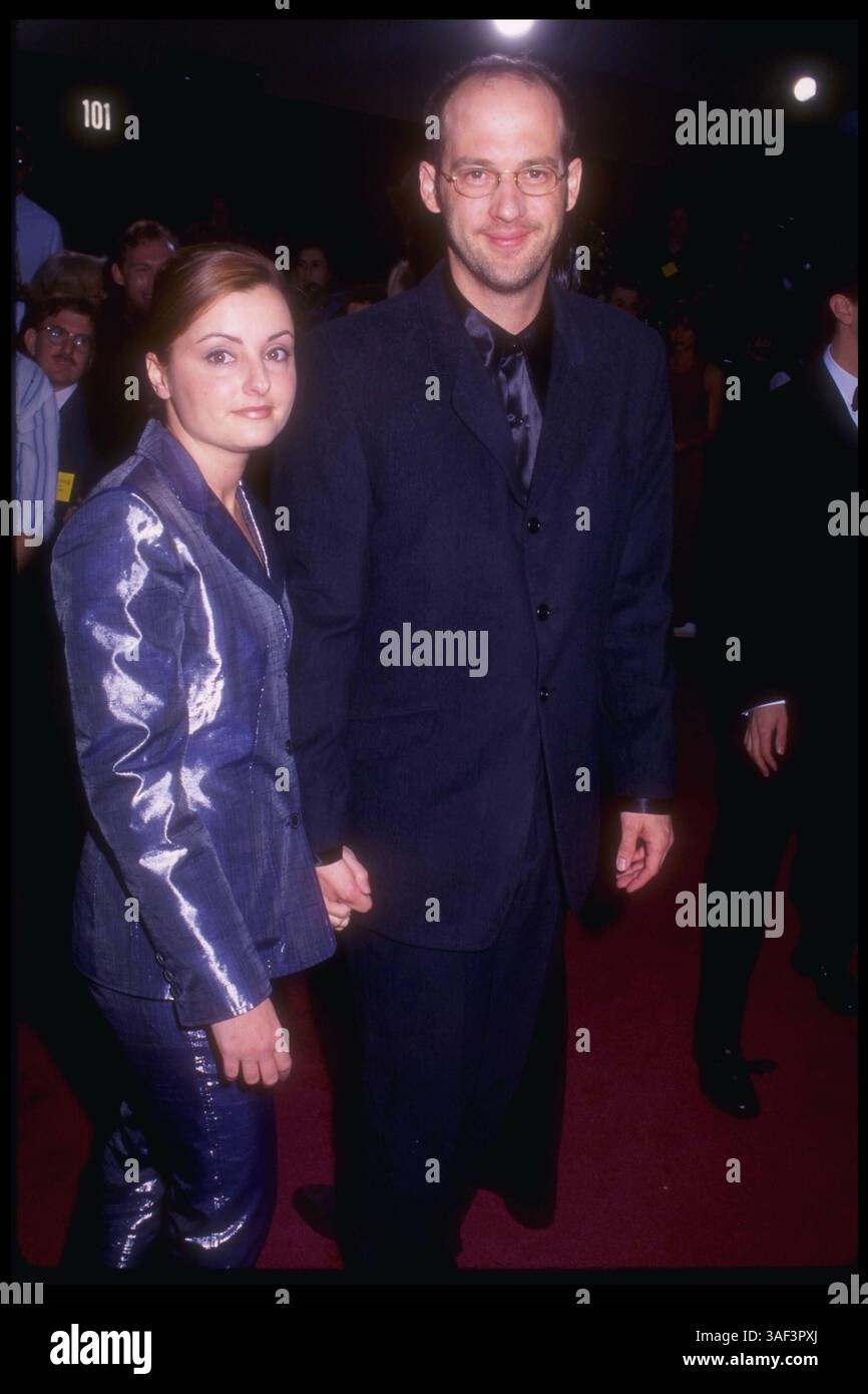 March 10, 1996; Hollywood, Ca, USA; ANTHONY EDWARDS and wife JEANINE ...