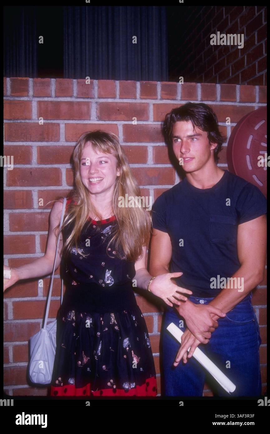 1984; 'Risky Business' co-stars actress REBECCA DE MORNAY and boyfriend ...