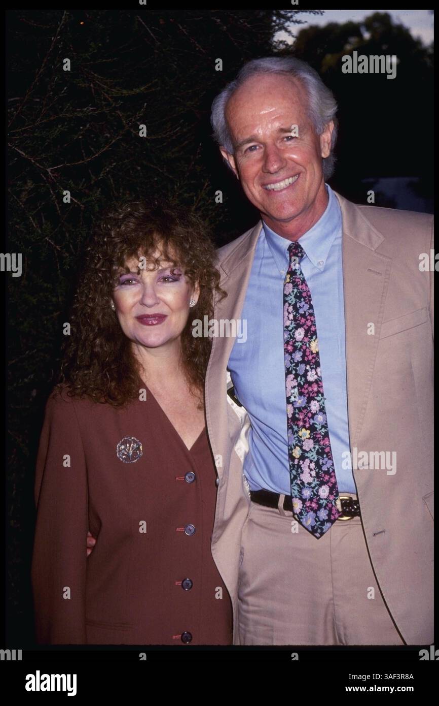 September 8, 1994; Hollywood, CA, USA; SHELLEY FABARES and husband MIKE ...
