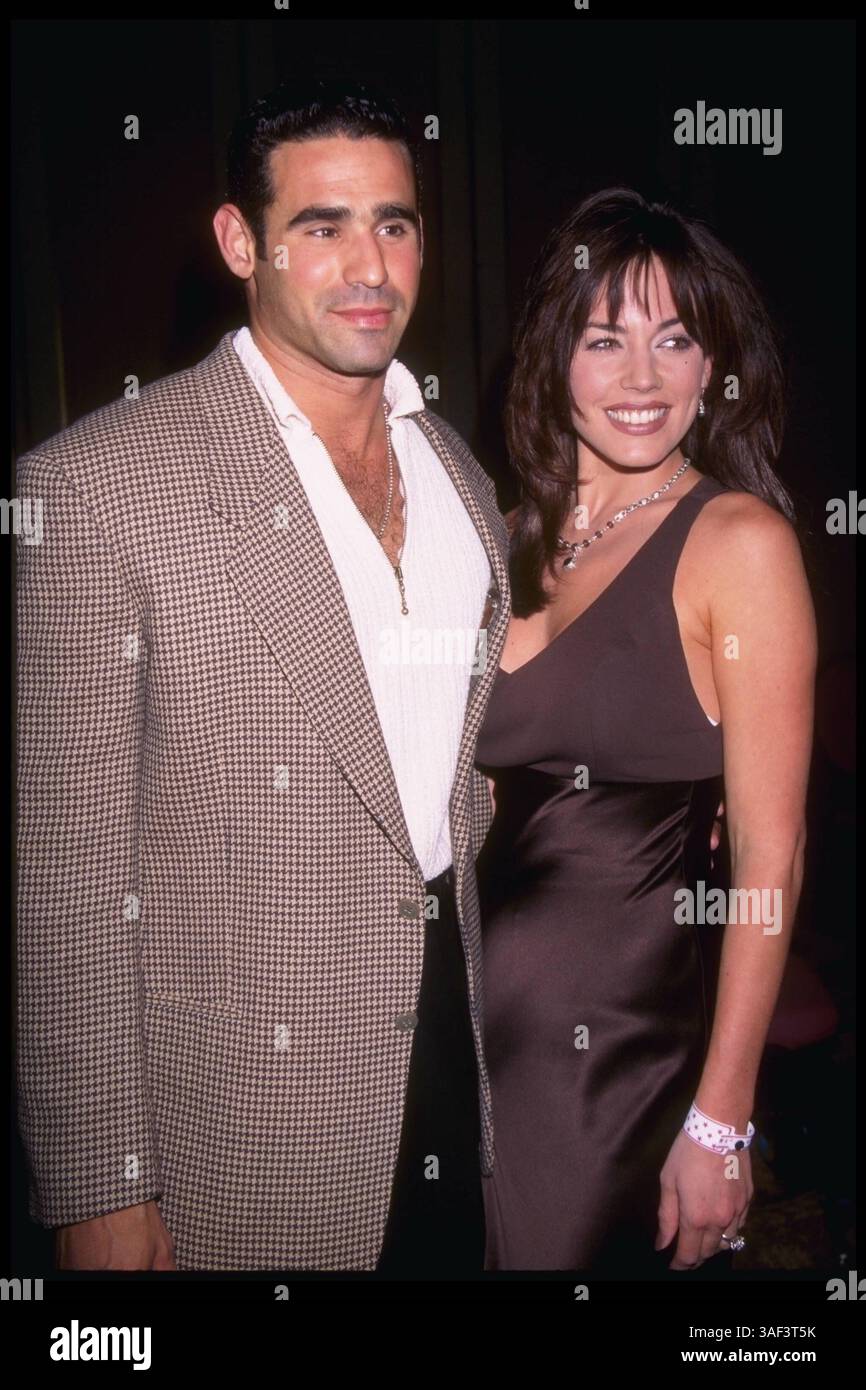 October 12, 1996; Hollywood, CA, USA; Actress KRISTA ALLEN and husband ...