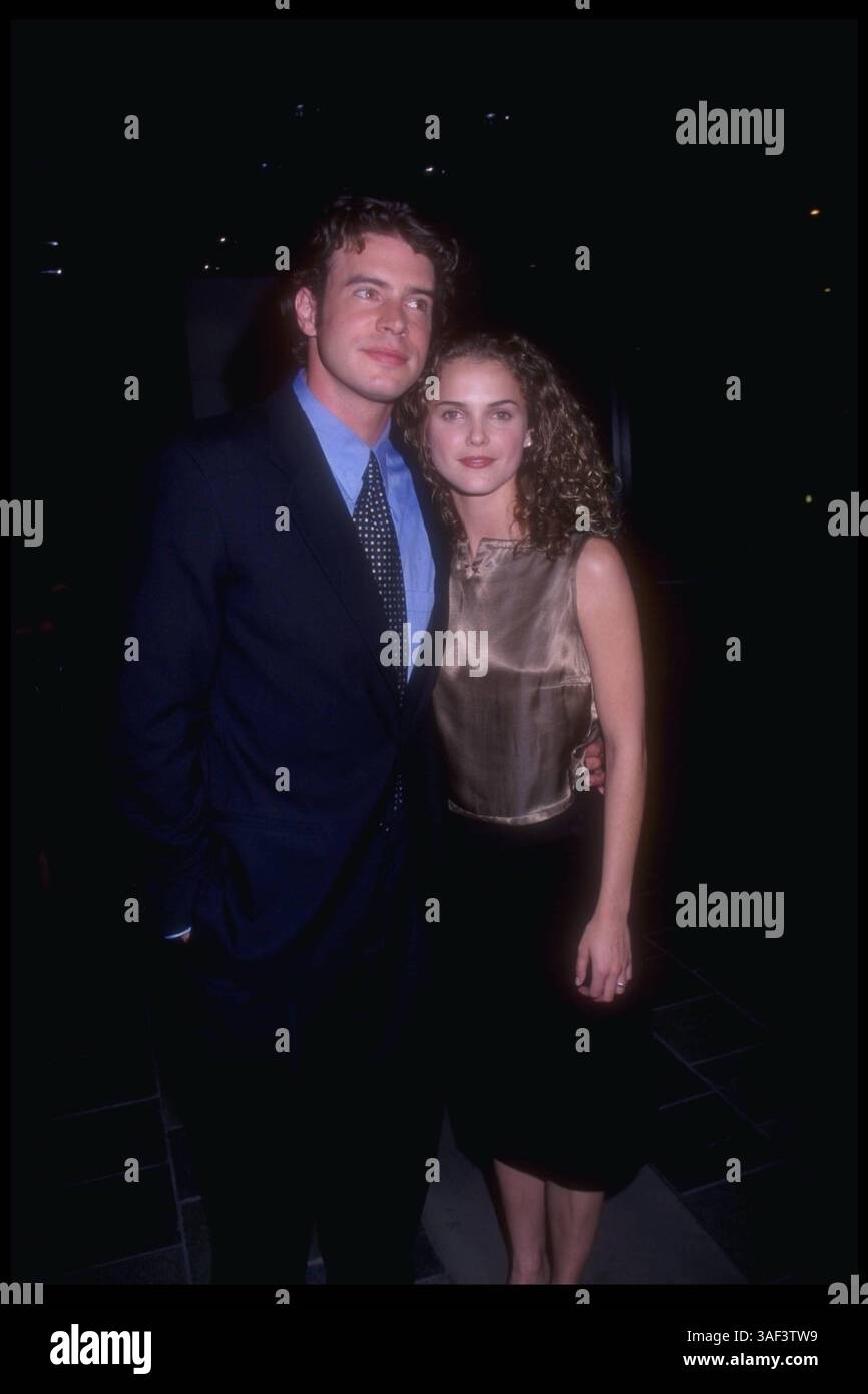 November 4, 1998; Hollywood, CA, USA; SCOTT FOLEY and KERI RUSSELL ...