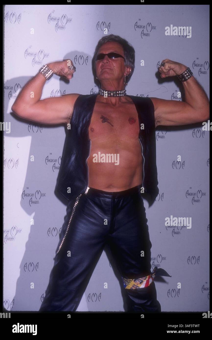 January 27, 1997; Hollywood, CA, USA; Singer PAT BOONE dresses as a ...