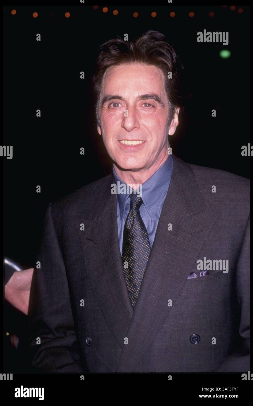 February 24, 1997; Hollywood, CA, USA; AL PACINO attends the premiere ...