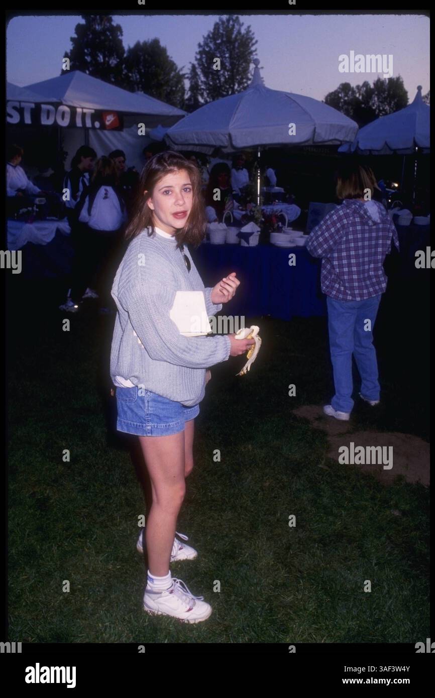 April 10, 1994; Hollywood, CA, USA; Actress KELLIE MARTIN attends the ...