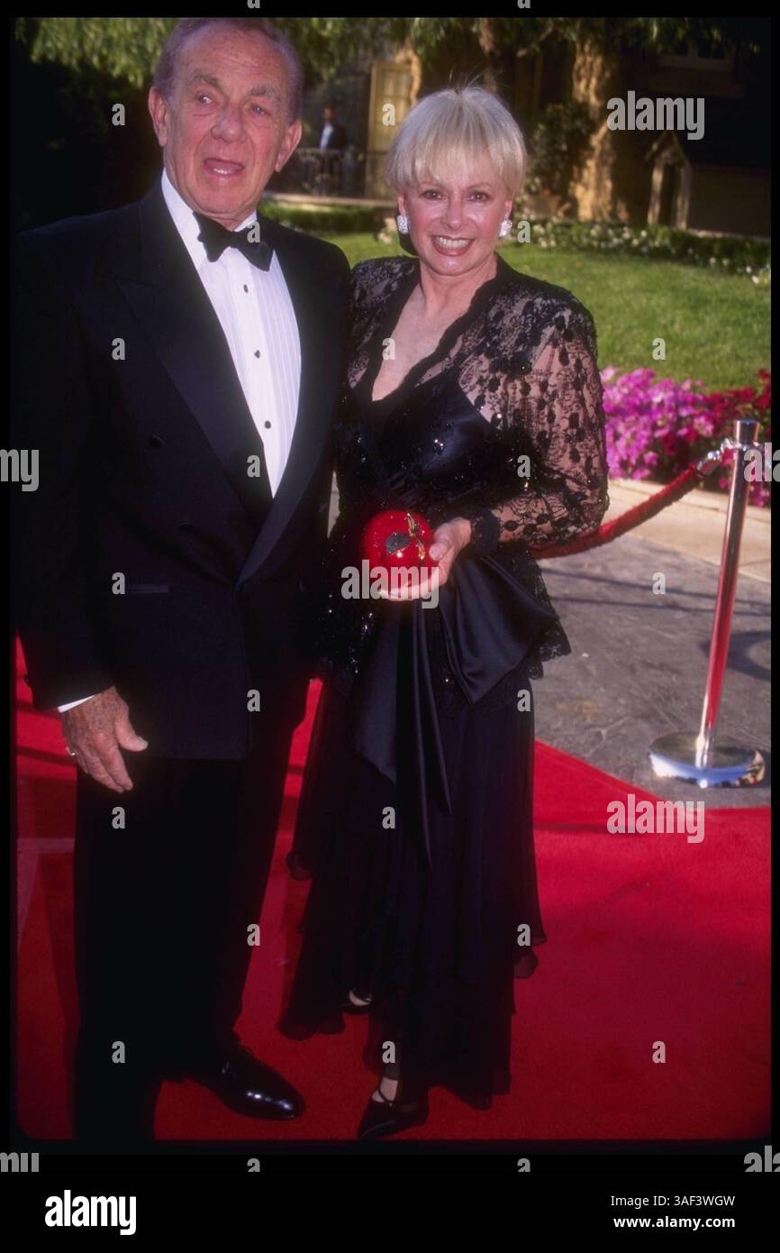 June 2, 1996; Hollywood, CA, USA; Actor JACK CARTER and his wife ...