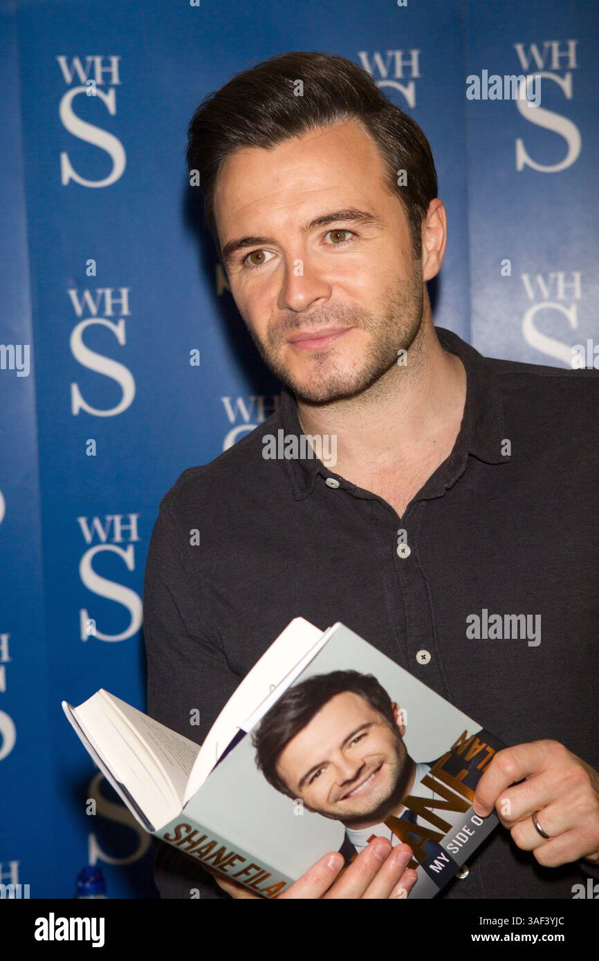 Shane Filan signs his autobiography at WHSmith Arndale centre ...