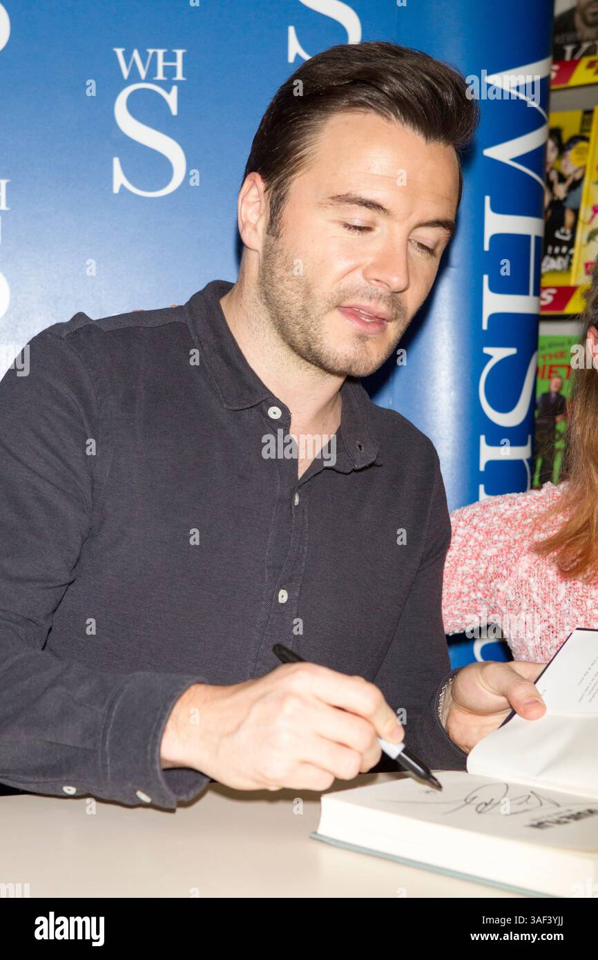 Shane Filan signs his autobiography at WHSmith Arndale centre ...