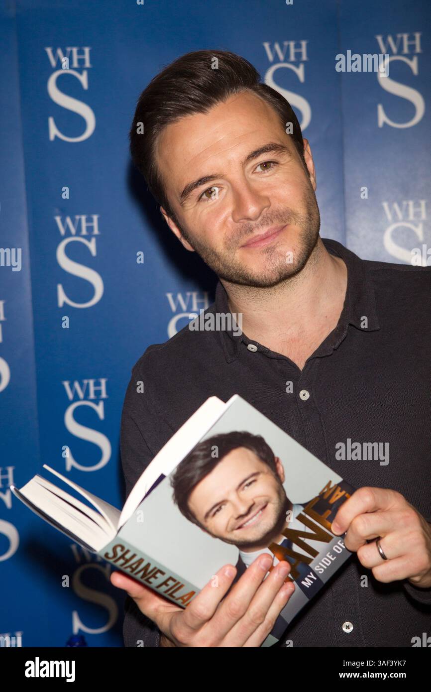 Shane Filan signs his autobiography at WHSmith Arndale centre ...