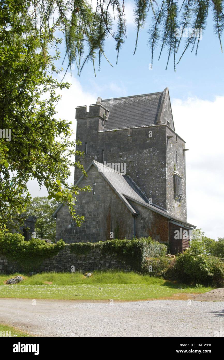 Jul 15, 2005; Quin, County Clare, IRELAND; The restorations and ...