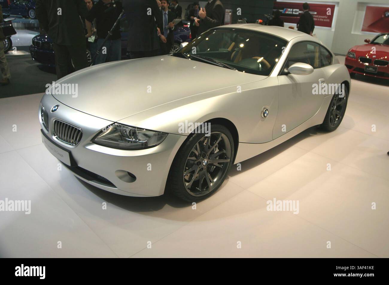 Jan 10, 2006; Detroit, MI, USA; New car designs on display at the North ...