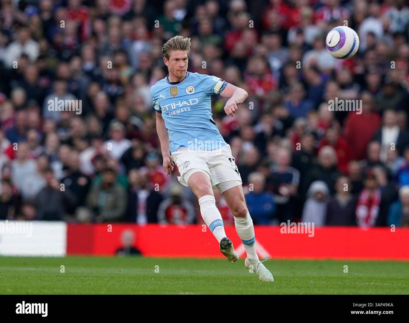 Manchester, UK. 6th Apr, 2025. Kevin De Bruyne of Manchester City ...