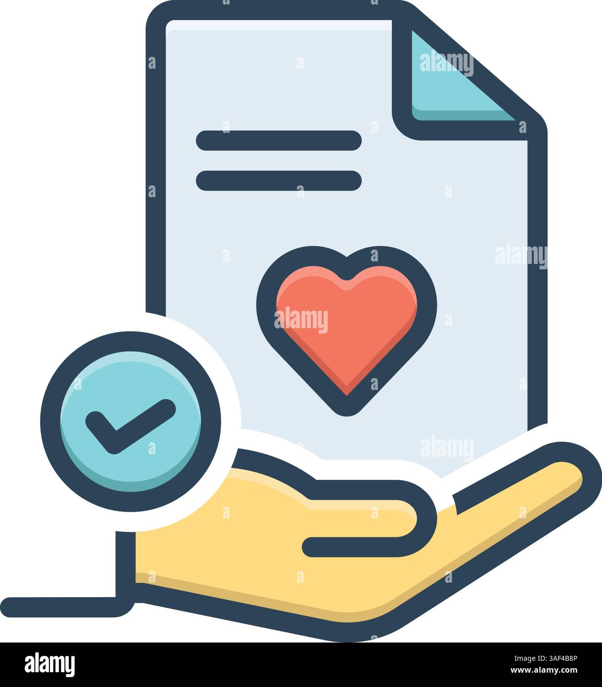 Letter of acceptance Stock Vector Images - Alamy