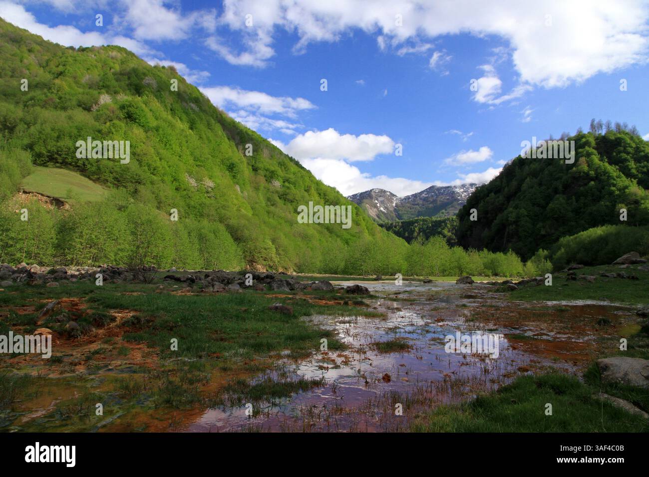 Asia caucasus georgia green mountains hi-res stock photography and ...