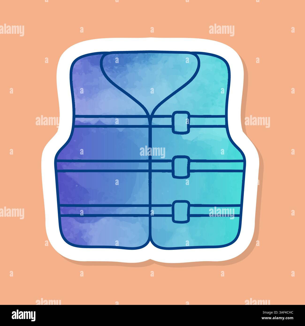 Life jacket and boat Stock Vector Images - Alamy