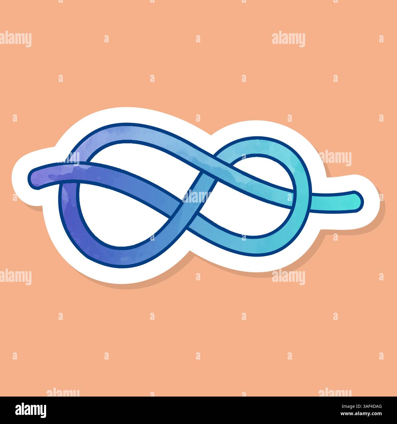 Bollard knot Stock Vector Images - Alamy