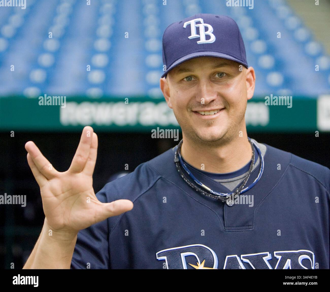 May 1, 2009 - St. Petersburg, Florida, U.S. - JOE NELSON shows off the ...