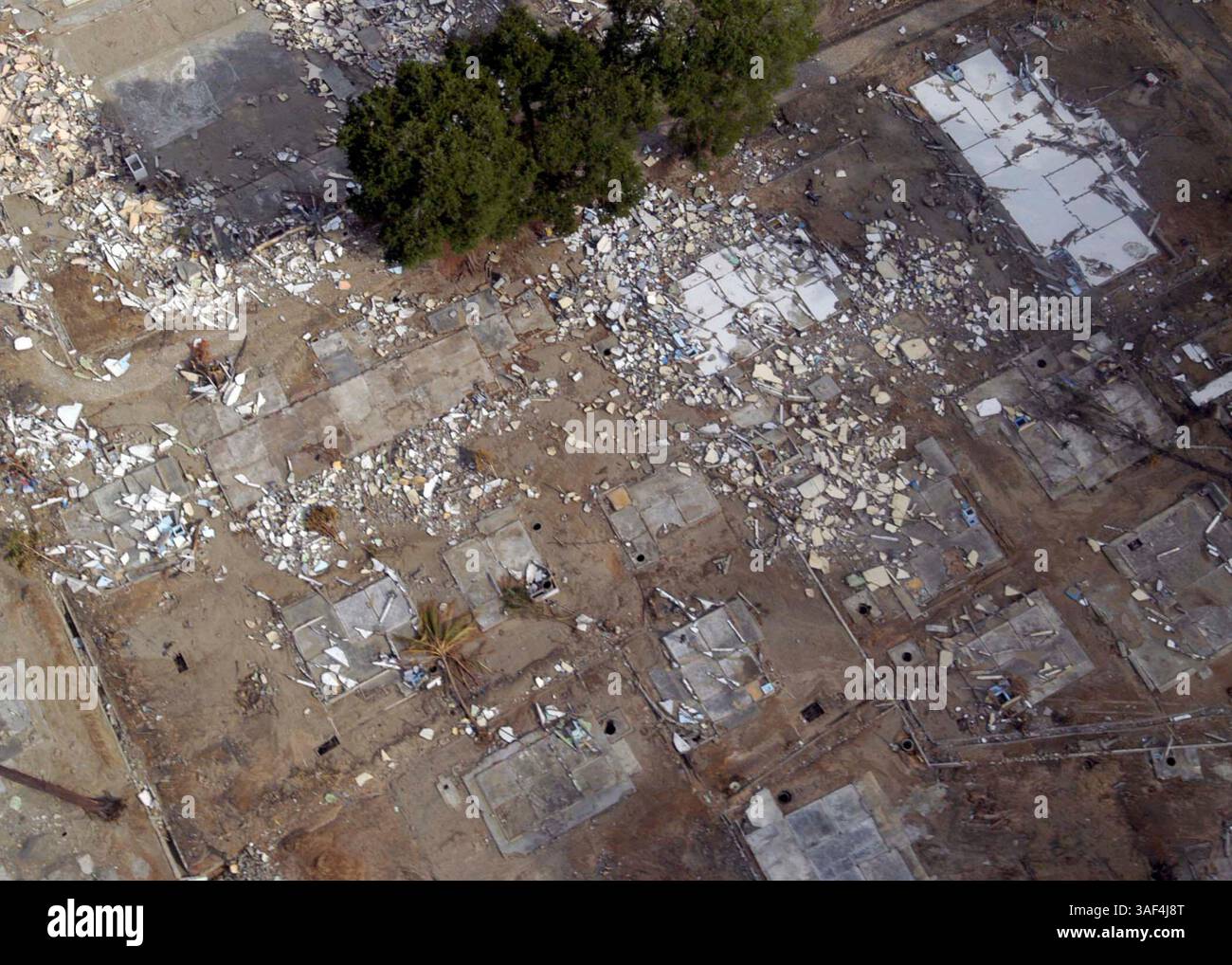 Jan 01, 2005; Banda Aceh, Indonesia; An aerial view of the countryside ...