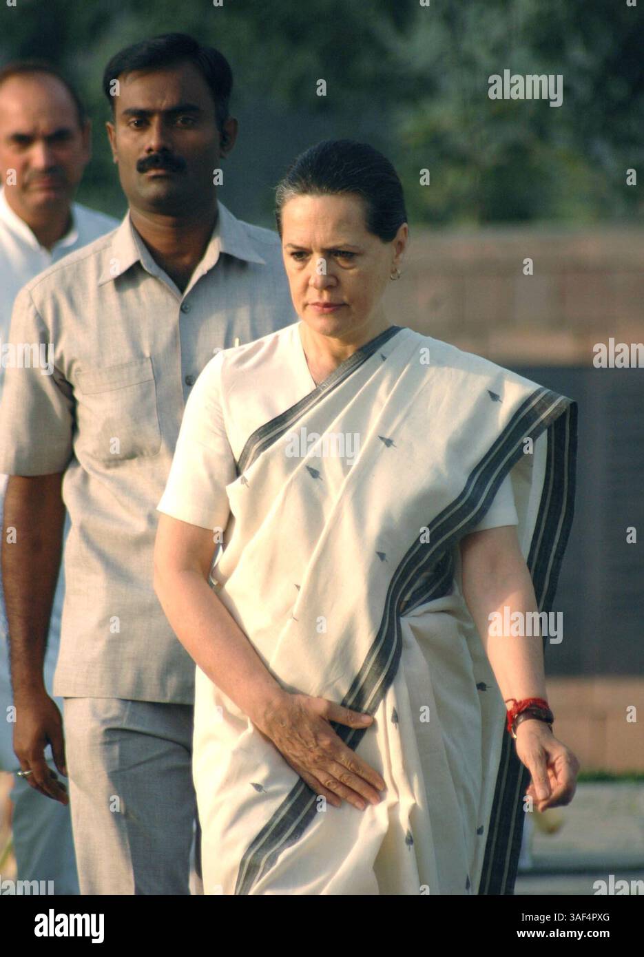 May 21, 2005; New Delhi, India; India's Congress Party President SONIA ...