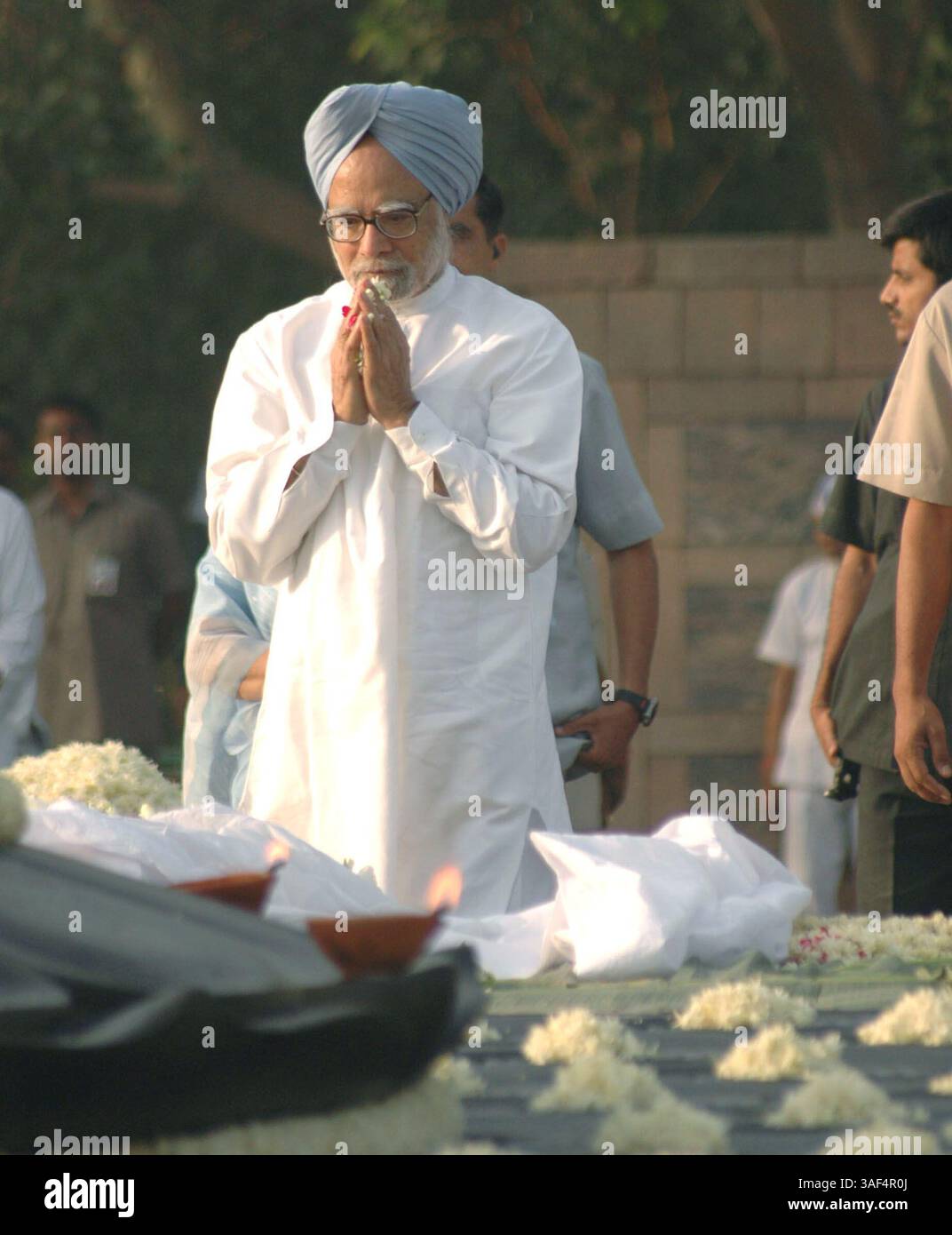 May 21, 2005; New Delhi, India; Indian Prime Minister Manmohan Singh ...