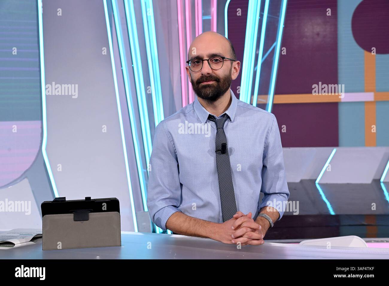 Milan, Italy. 07th Apr, 2025. Milan, TV Show "TV Talk" - Rai 3 ...