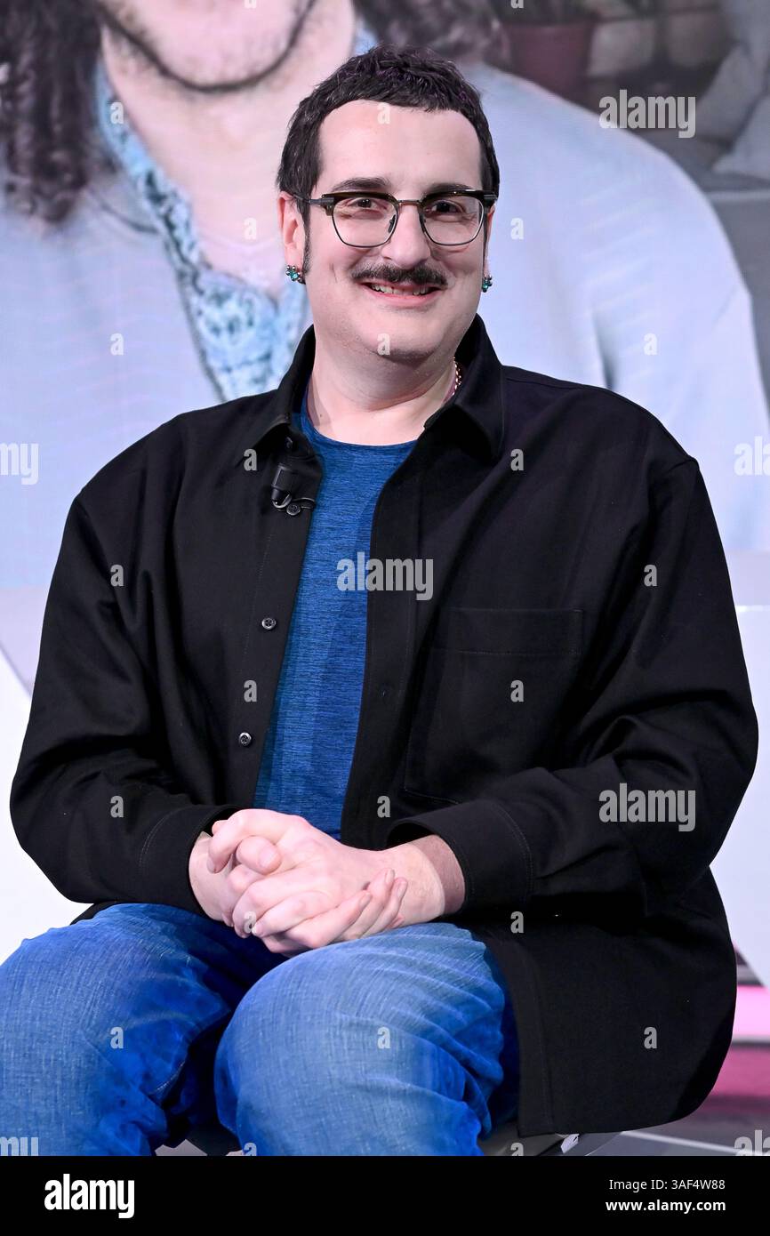 Milan, Italy. 07th Apr, 2025. Milan, TV Show "TV Talk" - Rai 3 ...