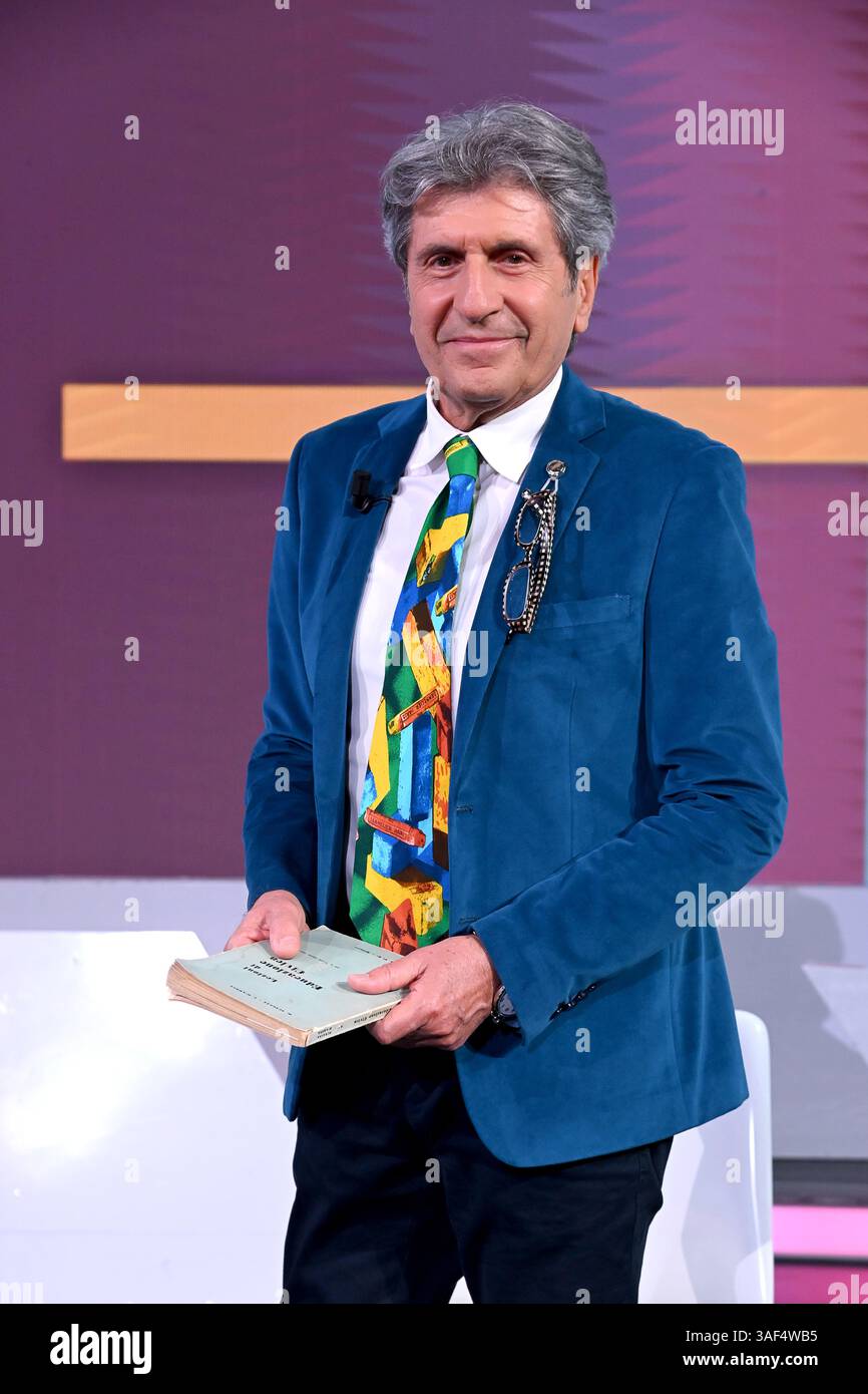 Milan, Italy. 07th Apr, 2025. Milan, TV Show "TV Talk" - Rai 3 - Gianni ...