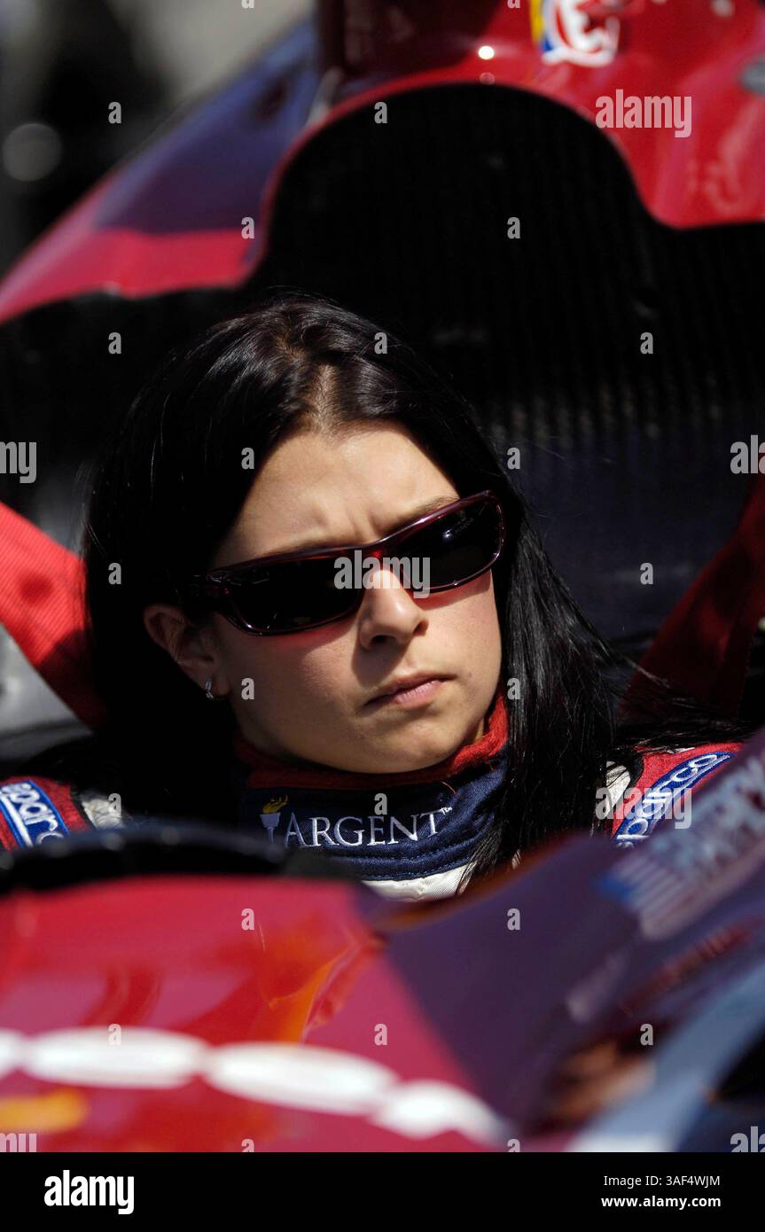 May 27, 2005; Indianapolis, IN, USA; DANICA PATRICK prepares for Carb ...