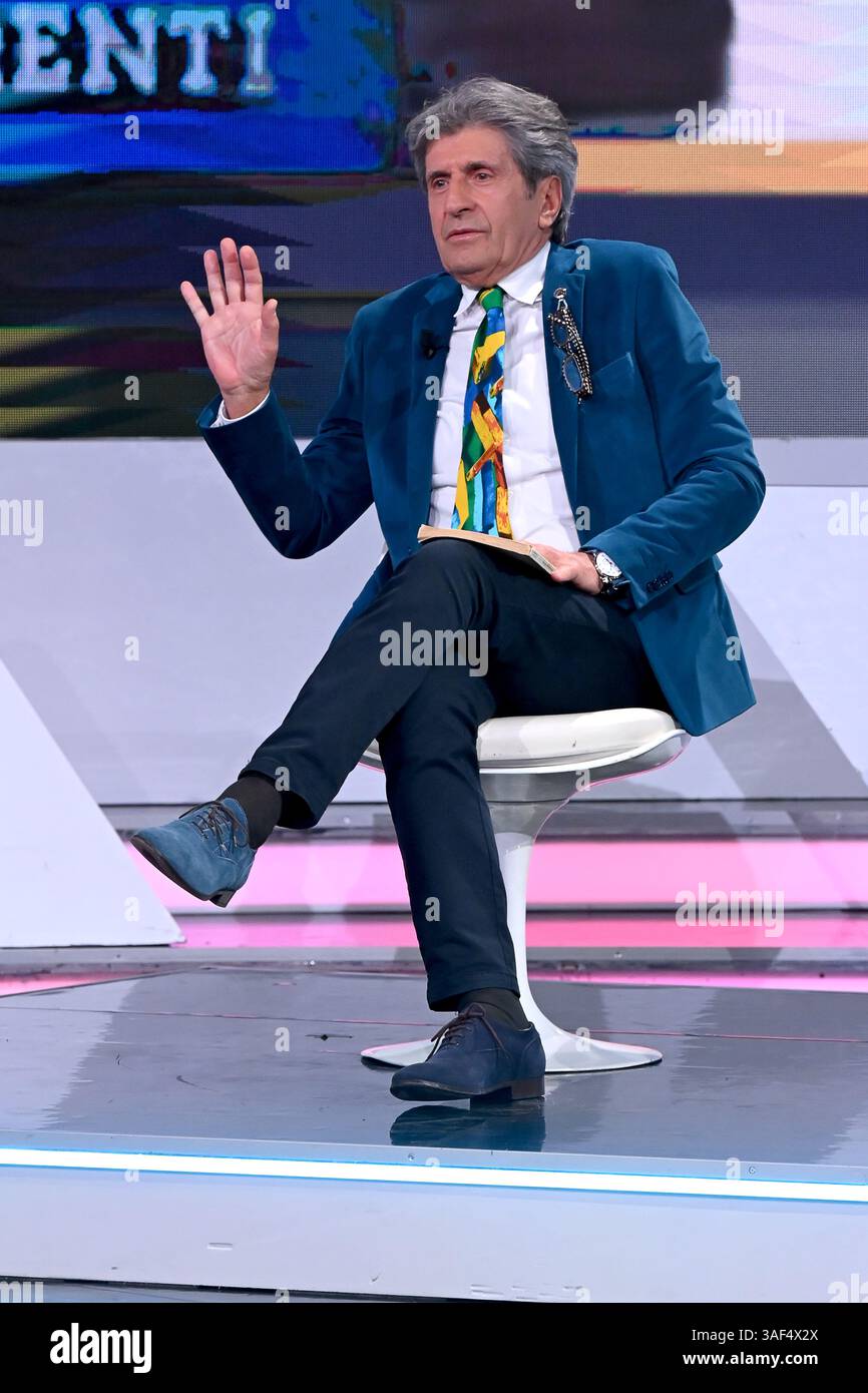 Milan, Italy. 07th Apr, 2025. Milan, TV Show "TV Talk" - Rai 3 - Gianni ...