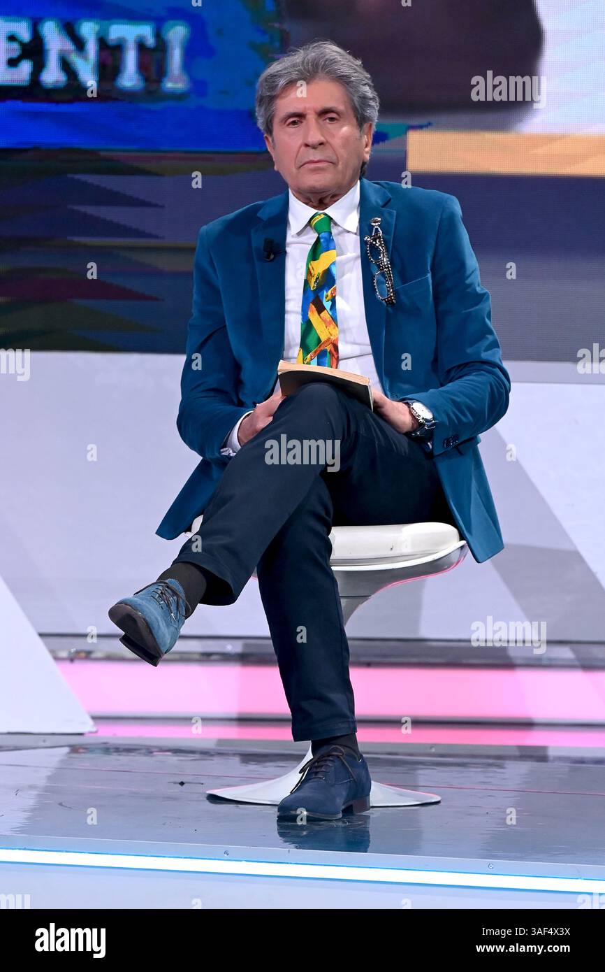 Milan, Italy. 07th Apr, 2025. Milan, TV Show "TV Talk" - Rai 3 - Gianni ...