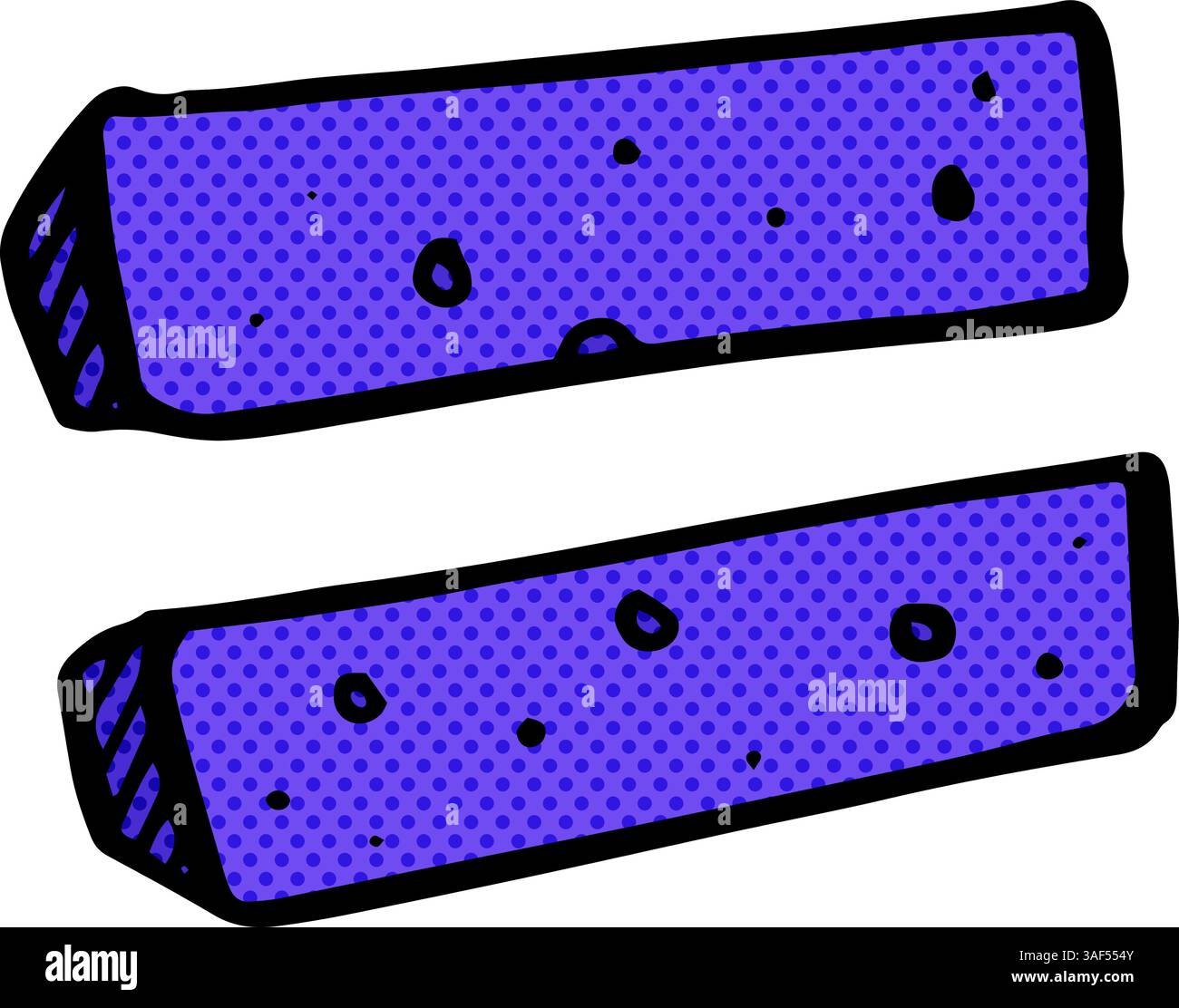 Math symbol equal hand drawn halftone color vector illustration Stock ...