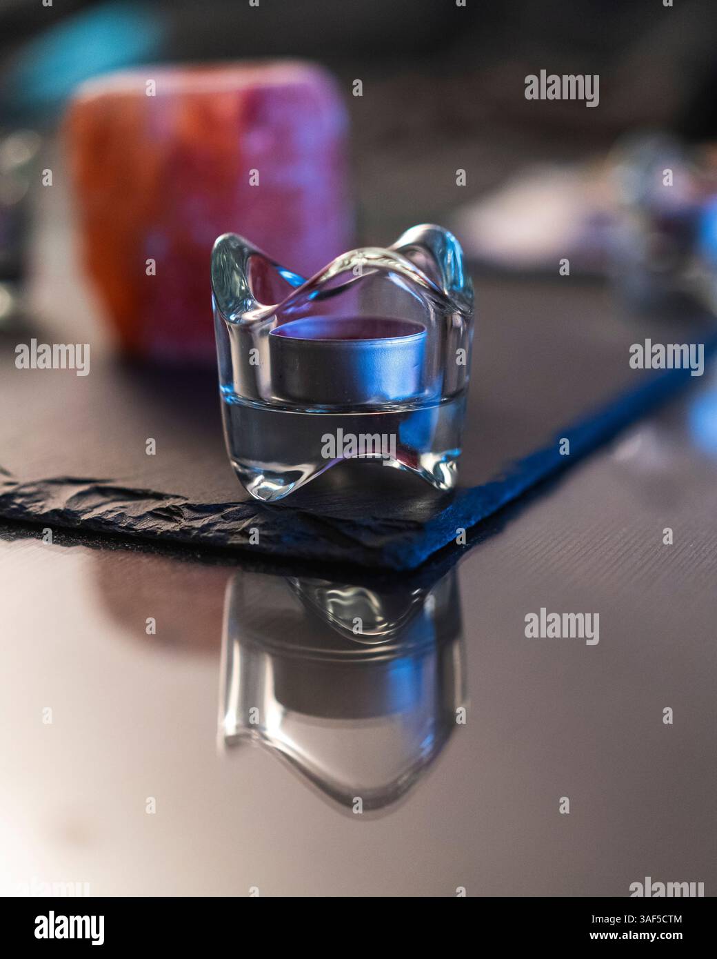 Abstract Reflection in a Stunning Close-Up Detail Stock Photo - Alamy