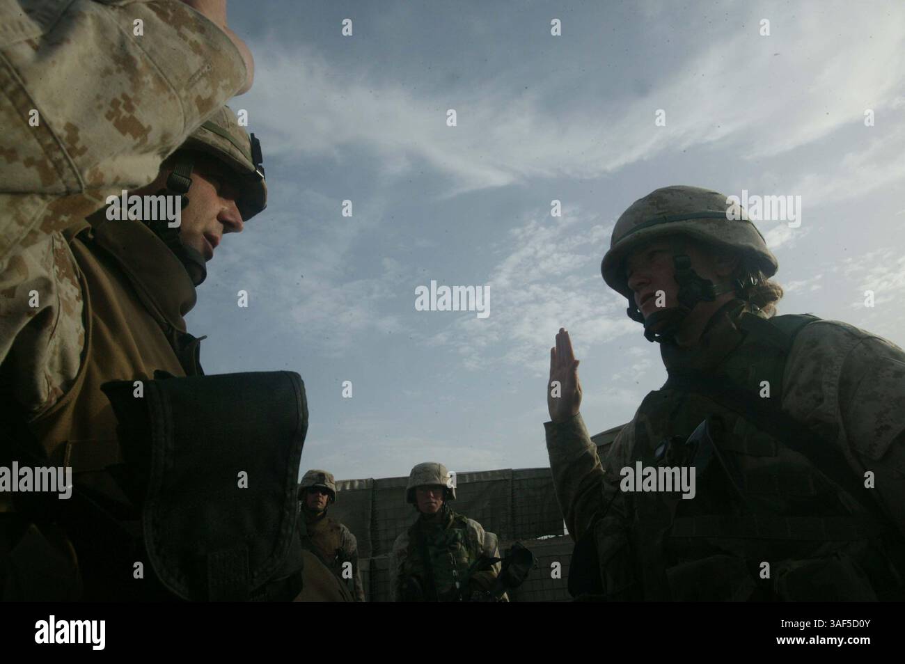 Combat meritorious promotion hi-res stock photography and images - Alamy