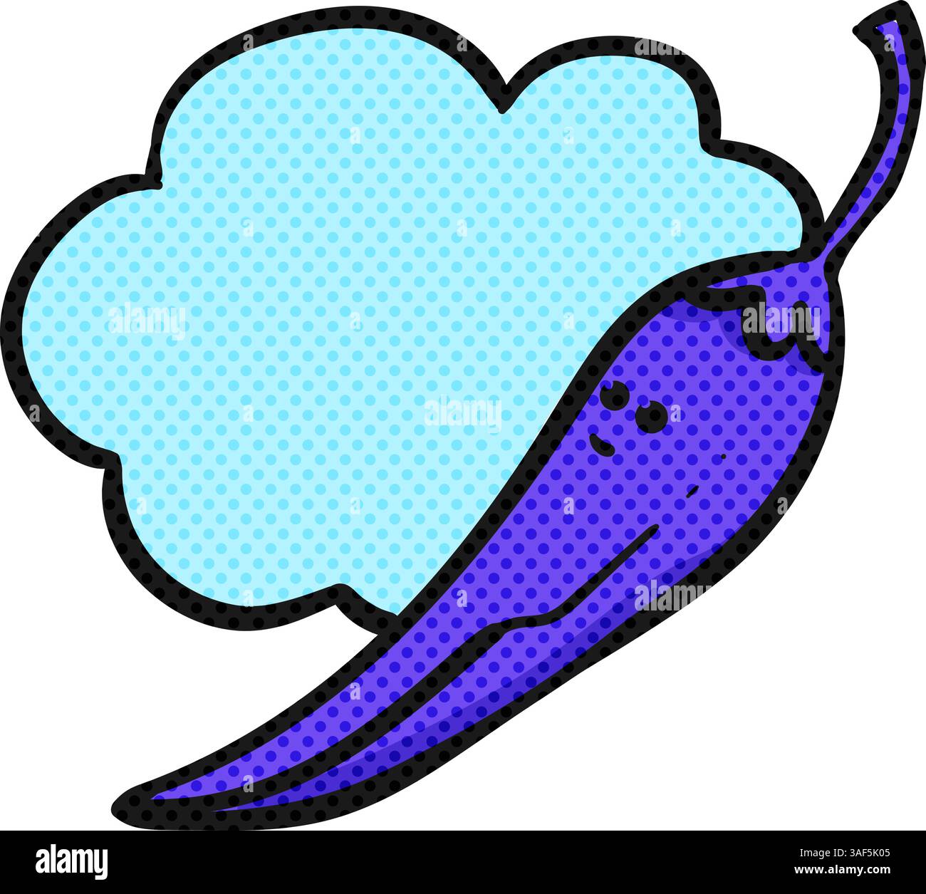 Chili characters drawing halftone color vector illustration Stock ...